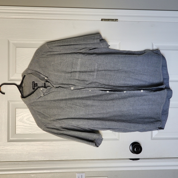 George | Shirts | George Mens Casual Gray Button Down Shirt | Poshmark